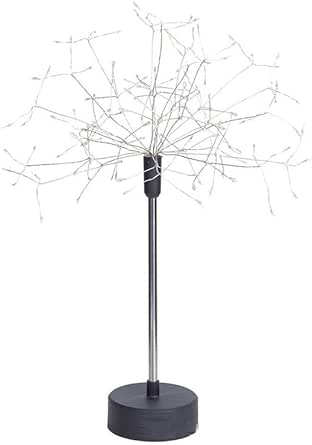 Nest and Flowers Table Lights Fireworks, Mini Table Starburst Silver ...