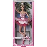 Amazon.com: Barbie Signature Ballet Wishes Doll, Approx. 12-in Wearing ...