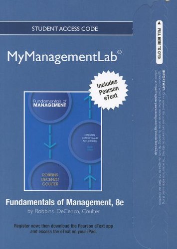 NEW MyLab Management with Pearson eText - Access Card - for ...