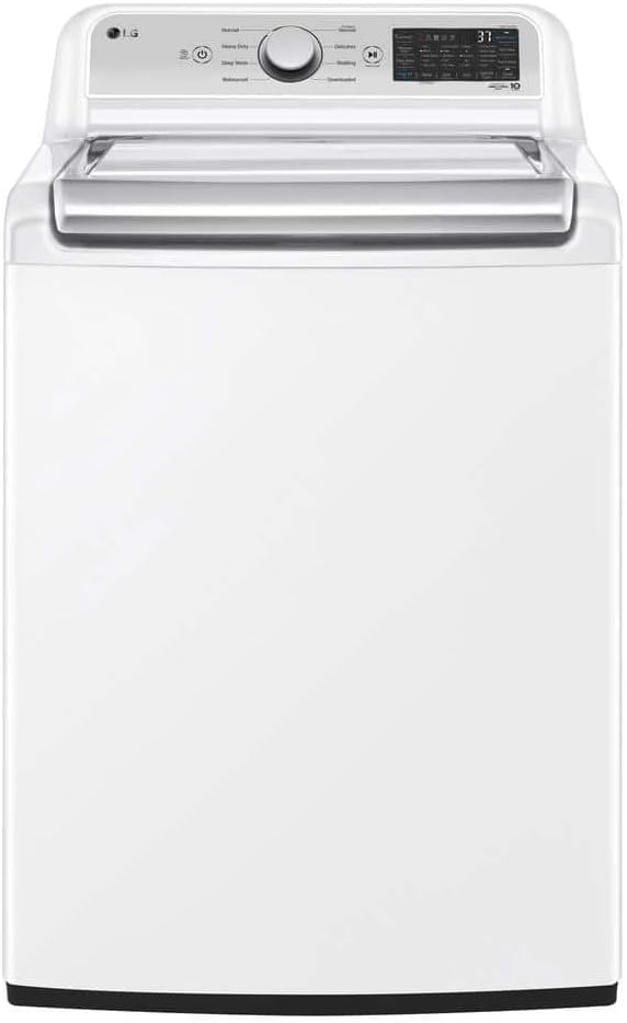 Amazon.com: LG WT7405CW 5.3 Cu. Ft. White Top Load Washer with 4-Way ...