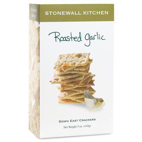 Amazon.com: Stonewall Kitchen Roasted Garlic Crackers, 5 Ounces