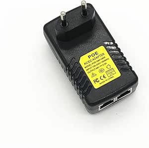 PoE Power Supply 12V 24V 48V 24W POE Injector Ethernet Adapter for CCTV ...