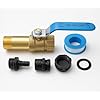Full-Port Water Heater Drain Valve Kit, ¾″ NPT Shank – Fast Flush ...