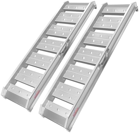 Amazon.com: HECASA 60" X 15" Trailer Ramp Universal 6800 LBS Truck Bike ...