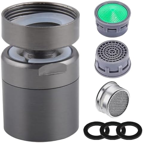 TSBSHum Bathroom Sink Aerator,Faucet Aerator, Made of Solid Brass and ...