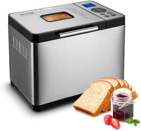 Amazon.com: KBS 2LB Bread Maker, 19-in-1 Automatic Bread Machine ...
