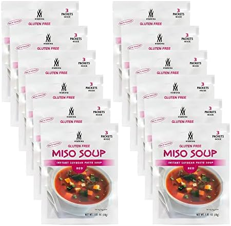 Amazon.com : [MISHIMA] Instant Red Miso Soup | Quick & Easy Traditional ...