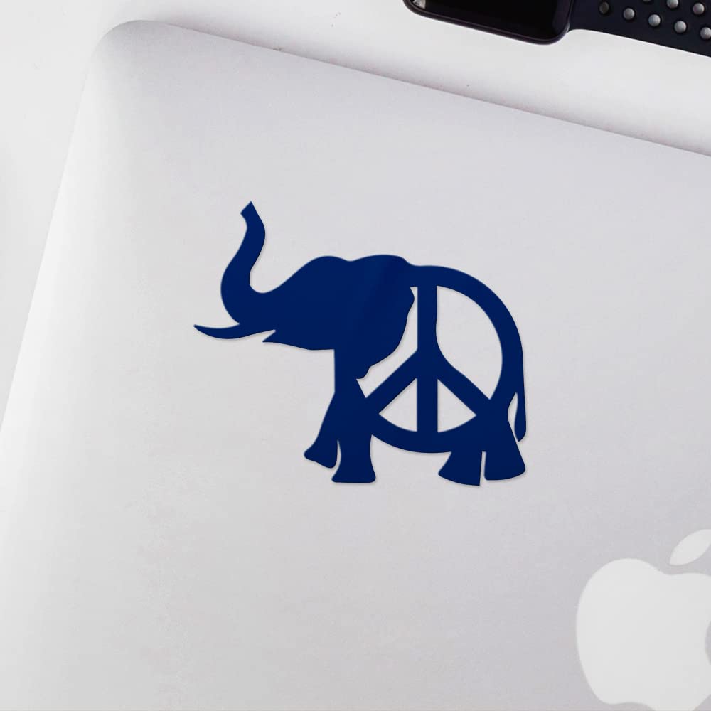 Elephant Peace Sign Logo