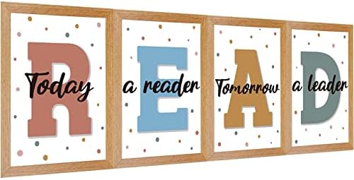 Amazon.com: Zonon 45 Pcs Boho Reading Classroom Decorations Read ...