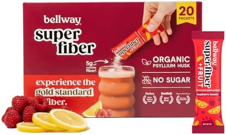 Amazon.com: Bellway Super Fiber Packets + Fruit, Sugar Free Organic ...