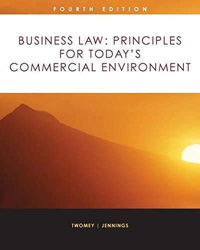 Business Law: Principles for Today's Commercial En : Amazon.de: Bücher