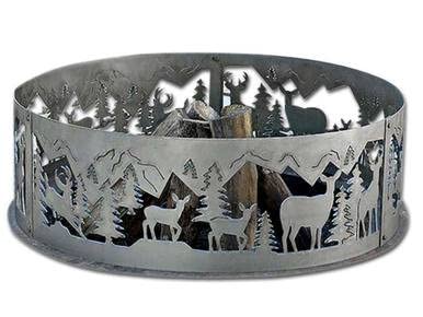 Amazon.com: Whitetail Deer Decorative Fire Ring, 38 in. diameterL8 ...