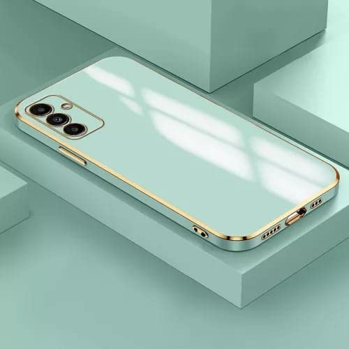 Apurb Store for Samsung Galaxy A14 5G Luxury Square Plating Case Solid ...