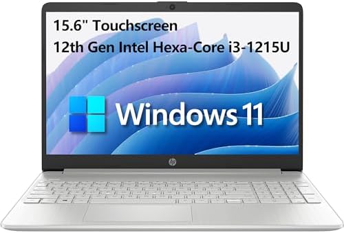 Amazon.com: HP Notebook 15.6 Inch Touchscreen Premium Laptop PC (2017 ...