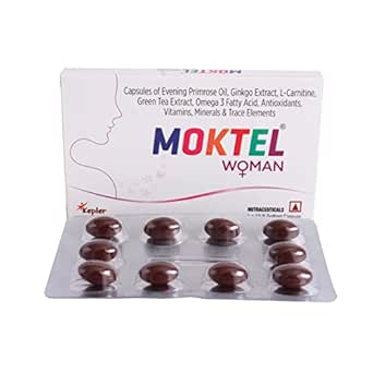 Moktel Woman - Strip of 10 Softgel Capsules : Amazon.in: Health ...