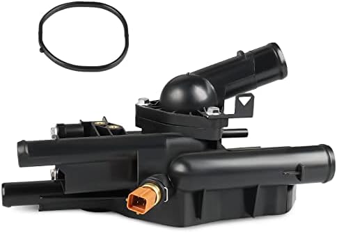 Amazon.com: Engine Coolant Water Outlet Thermostat Housing Assembly for ...