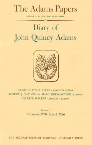 Amazon.com: Diary of John Quincy Adams (Adams Papers) (Volume 2 ...