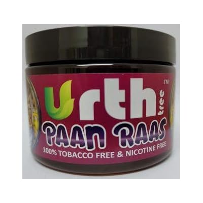 Buy UrthTree Urth Tree Paan Raas Hookah Shisha Tobacco Free Molasses ...