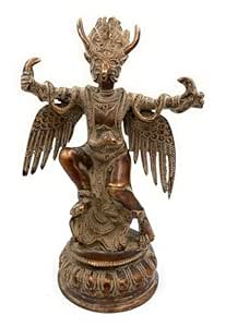 Buy Bhunes Brass Lord Garud Dev Idols, Garuddev Statues, Garud Dev ...