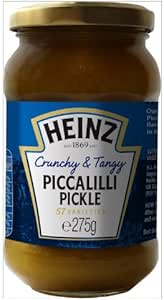 Heinz Crunchy and Tangy Piccalilli Pickle 275 g (Pack of 8): Buy Online ...