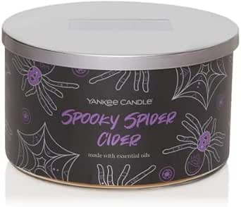 Amazon.com: Yankee Candle Signature 3-Wick Tumbler Candle (Spooky ...