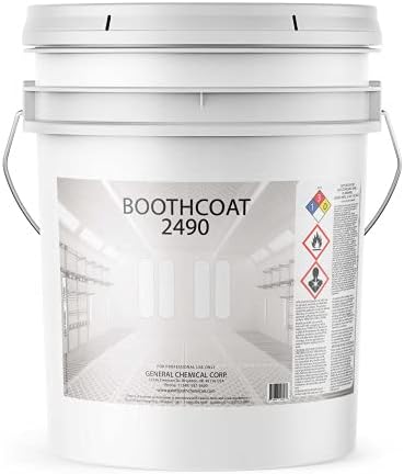 Amazon.com: BoothCoat 2490 - White Solvent Booth Coat - Spray Paint ...