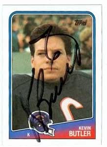 Amazon.com: Kevin Butler autographed Football Card (Chicago Bears) 1988 ...