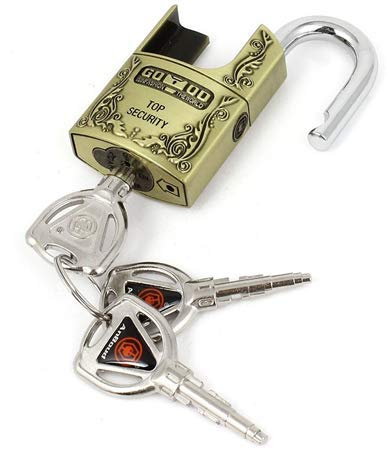 Lista 50 MM Lock with 4 Keys C3-50H : Amazon.in: Car & Motorbike