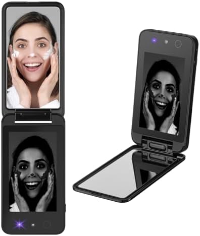 Amazon.com: Compact UV Mirror with UV Camera for Sunscreen Test, 4 Inch ...