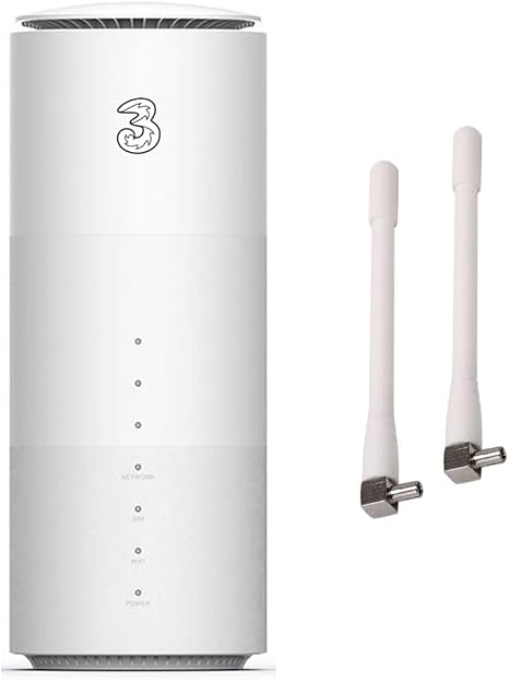 3 Network ZTE MC801A 5G Home/Office WiFi 6 Router (White). 3.8GBPS. NSA ...