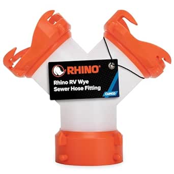 Amazon.com: Camco RhinoFLEX Camper/RV Wye Sewer Hose Fitting | Features ...