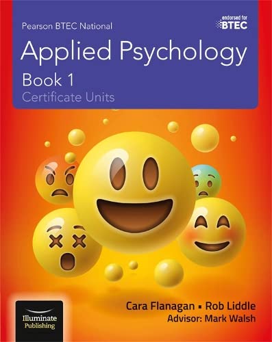 Pearson BTEC National Applied Psychology: Book 1 : Buy Online at Best ...