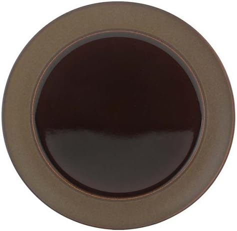 Amazon.com | Dansk Tera Brown Dinner Plate, Brown: Dinner Plates