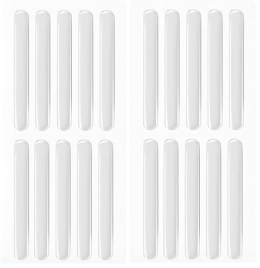 Besillia Self Adhesive Clear Rubber Bumper Cabinet Door Bumpers,Rubber ...