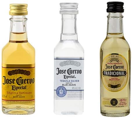 Jose Cuervo Mini Tequila Collection 3 x 5cl : Amazon.co.uk: Grocery