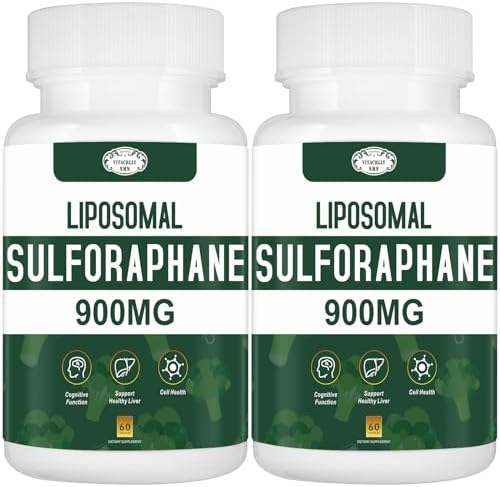 Amazon.com: VITACRLLYNMN 900MG Liposomal Sulforaphane Supplement ...