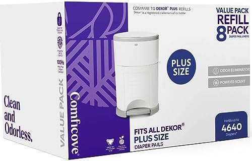 Amazon.com: COMFICOVE Refills Compatible with DEKOR CLASSIC Diaper ...