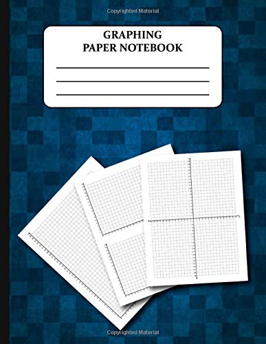 Graphing Paper Notebook: Coordinate Plane Graph Paper Grid Worksheet ...