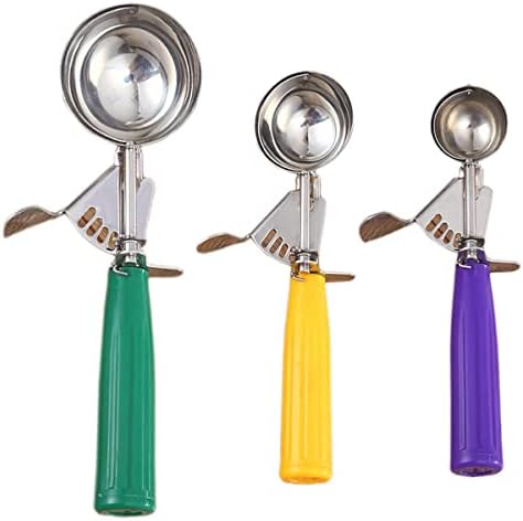 Amazon.com: Ice Cream Scoops Set, Ice Cream Scoop with Trigger ...