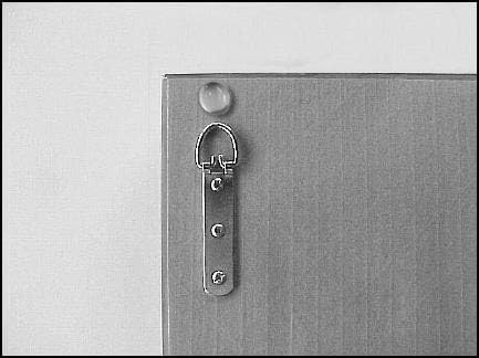 4 Self Adhesive Picture Frame stabilizer Wall Bumpers spacers Back of ...