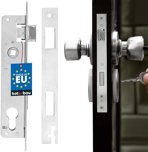KOTERBAU® Euro Profile Sashlock 90/20 mm DIN Right, Euro Sash Lock for ...