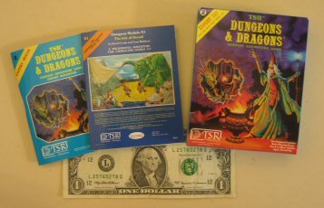 Dungeons & Dragons (D&D) Expert Set [Miniature Box Set]: E. Gary Gygax ...