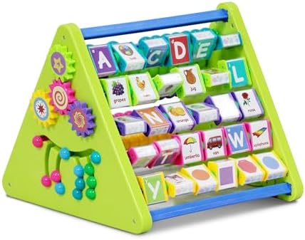 Happy Bear 8-in-1 Activity Triangle Toy for Kids, 3+ Years | Learn ...