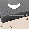 Amazon.com: Sleepmax Extra Firm Mattress Topper Queen Size 3 Inch ...