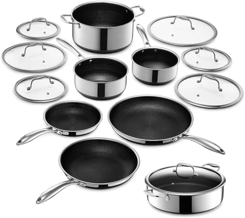 HexClad Hybrid Nonstick Cookware: The Ultimate in Versatility and ...