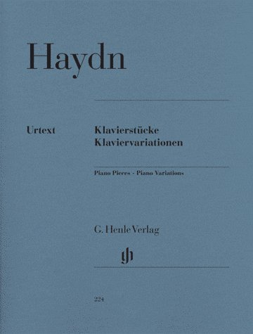 Piano Pieces - Piano Variations (Henle Music Folios): Haydn, Sonja ...
