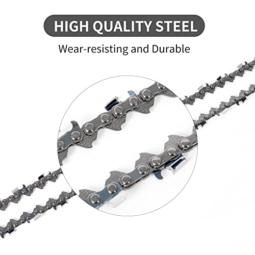 Snapklik.com : 12 Inch Chainsaw Chain S45, 3/8" LP Pitch .050" Gauge 45 ...