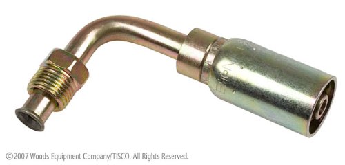 NO:WH06U-B66.Hydraulic Crimp Coupling. Inverted Male Swivel 90 Tube E ...