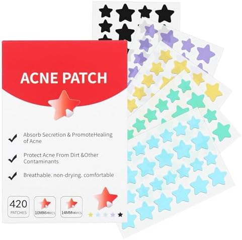Amazon.com: Pimple Patches for Face, Cute Star Zit Covers, Stars ...