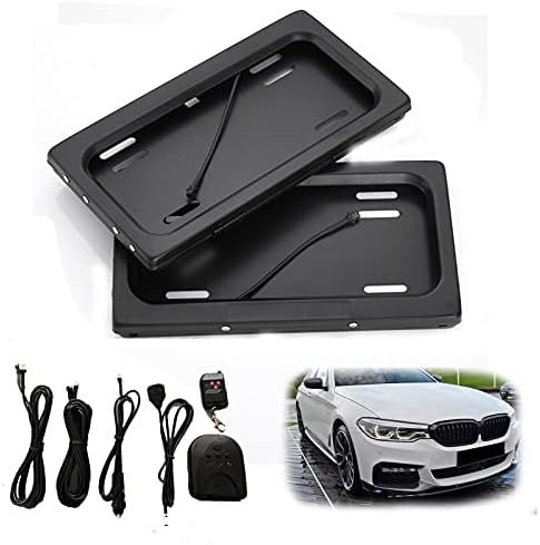 Hidden License Plate Kit, Hide-Away Shutter Cover Up Electric Stealth ...